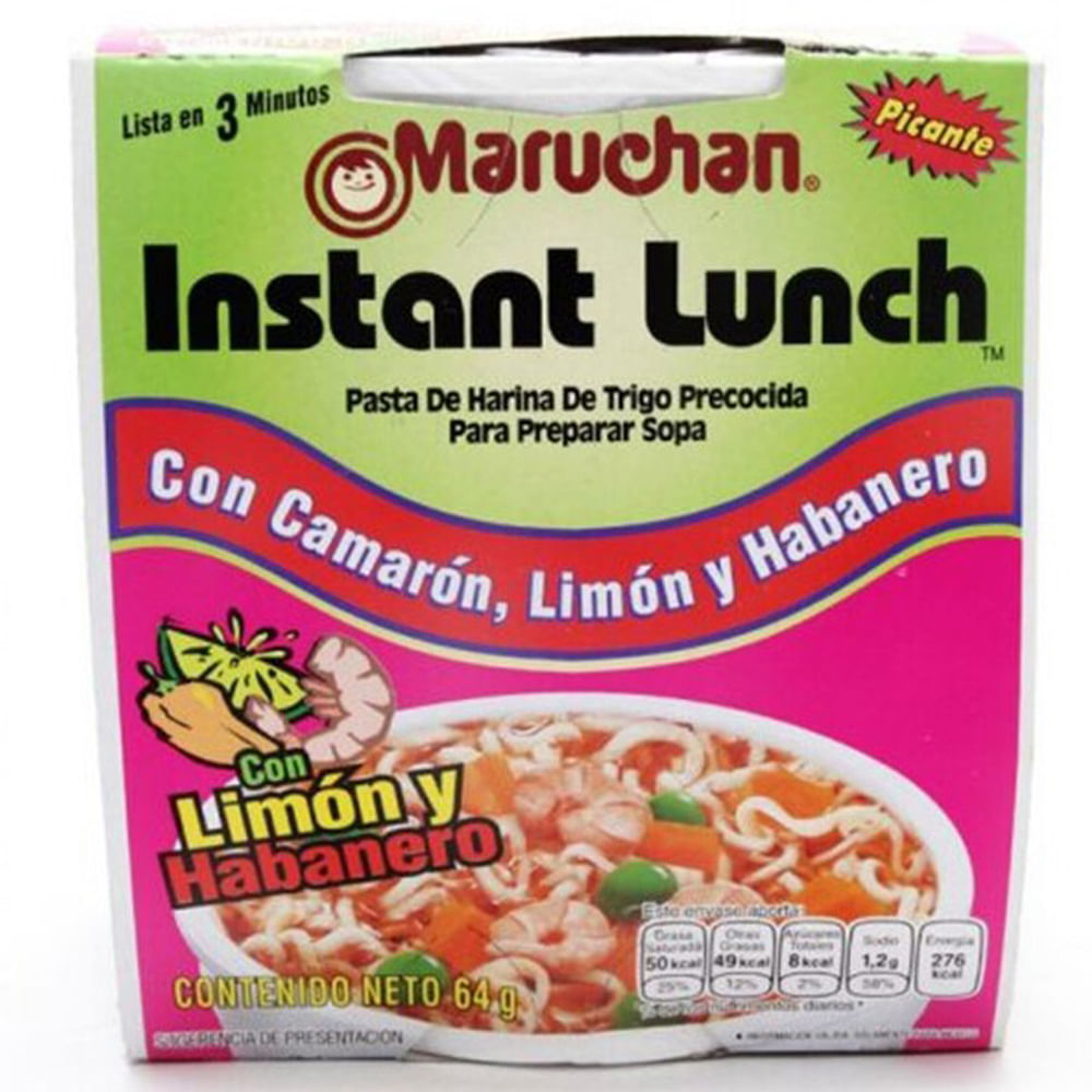 Maruchan Camaron Chile Habanero 1Pza | CCK