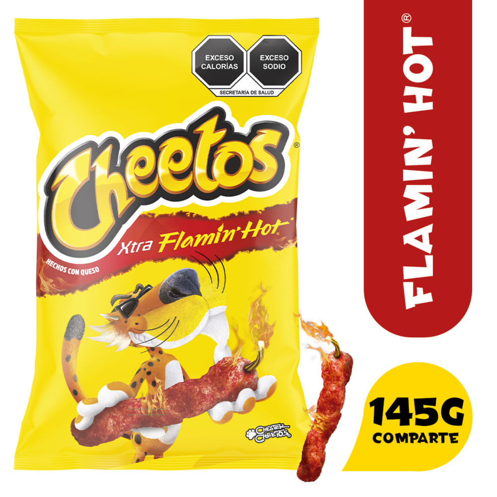 Cheetos Flamin Hot Comparte 145Gr | CCK