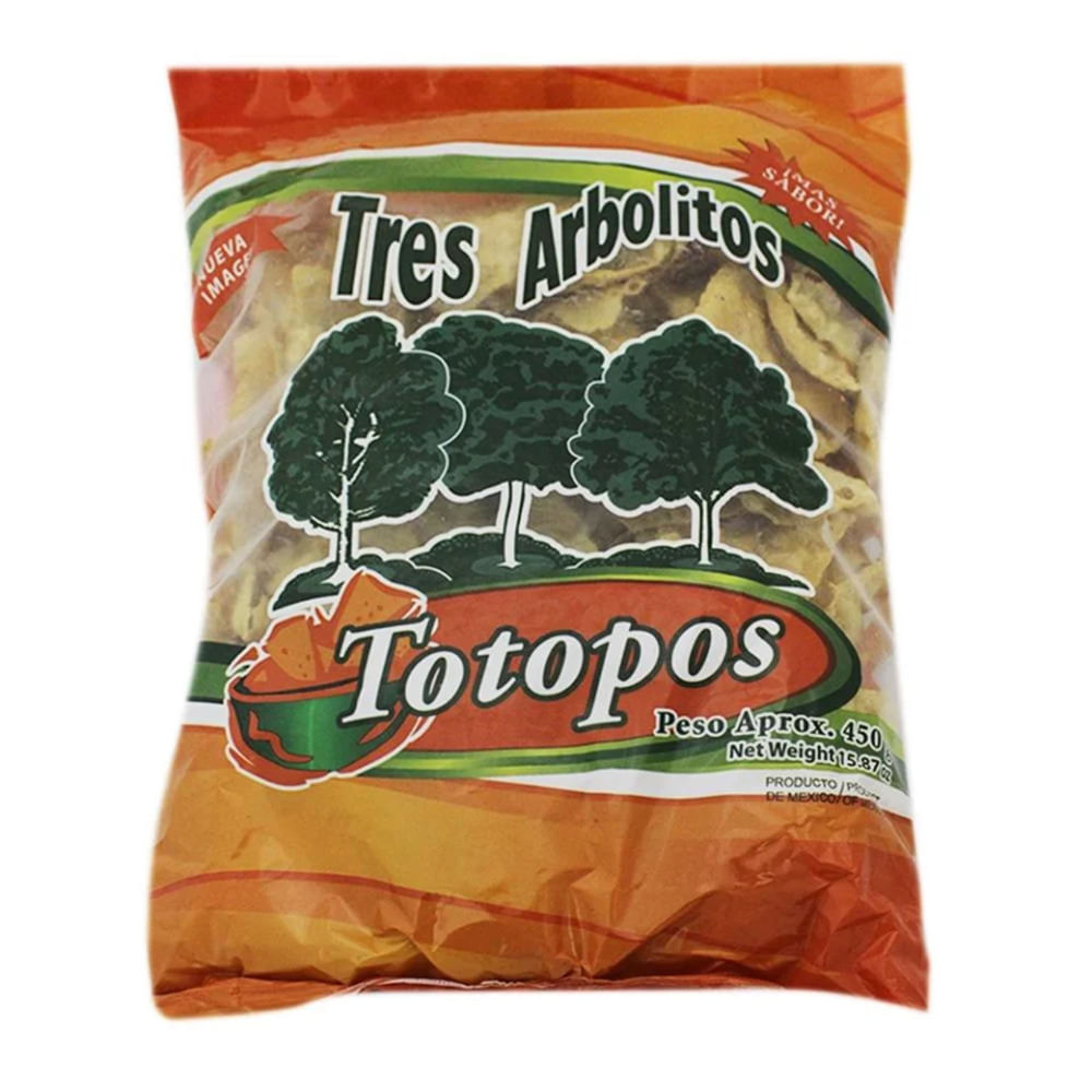 Totopo Tres Arbolitos 450Gr. | CCK