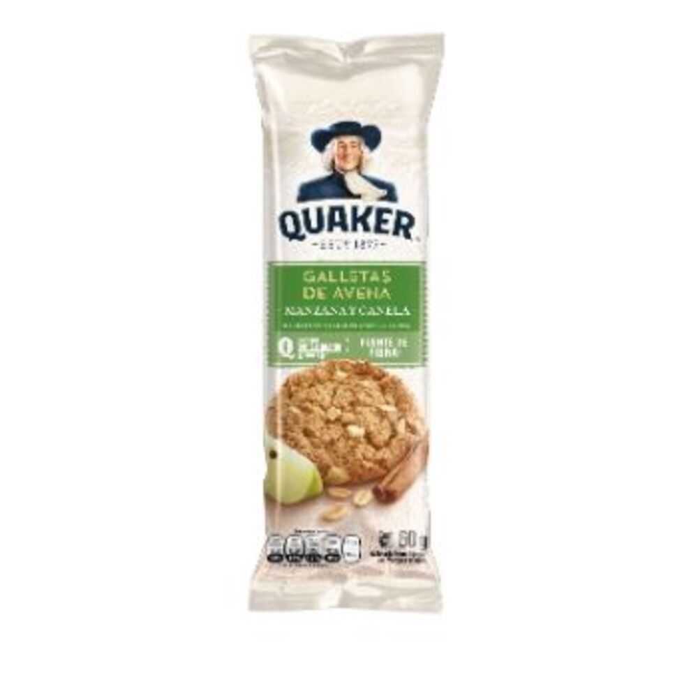 Galleta Avena Manzana Canela Quaker 60Gr | CCK
