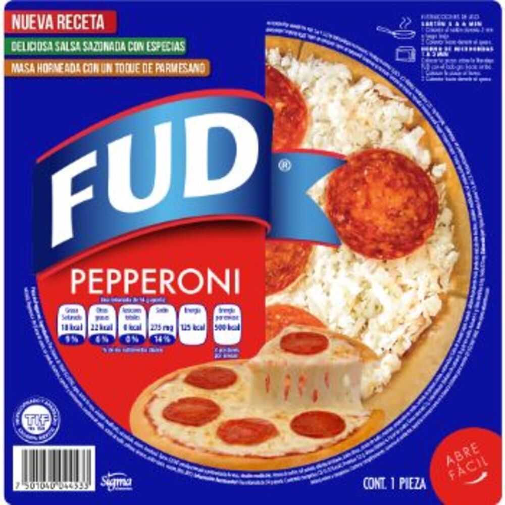Pizza De Peperoni Fud 240Gr | CCK