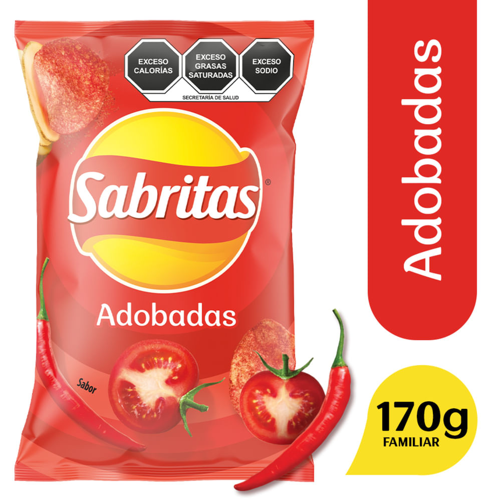 Sabritas Adobadas Familiar 160Gr | CCK
