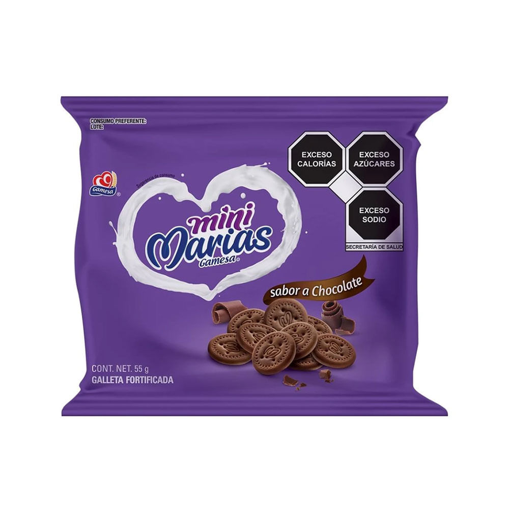 Mini Marias Chocolate 55gr Cck
