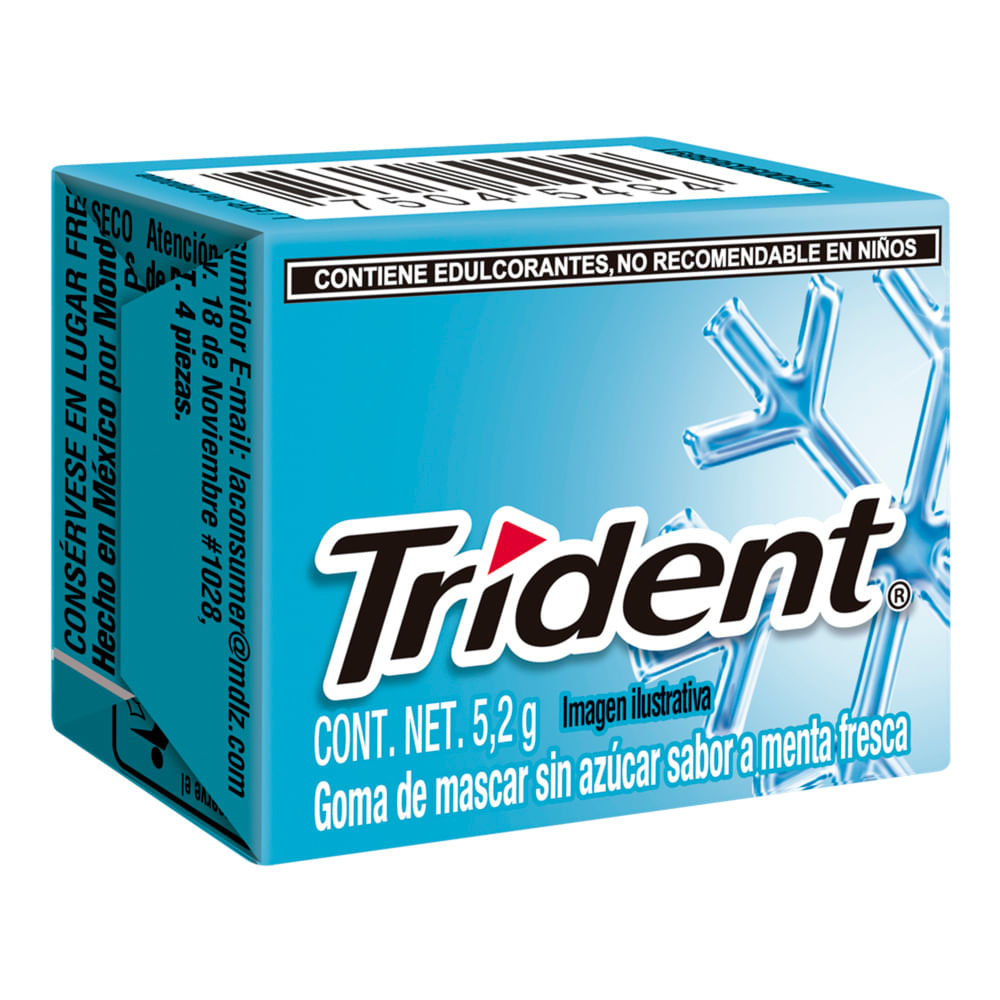Trident 4S Menta 5.2 G 1Pza. | CCK