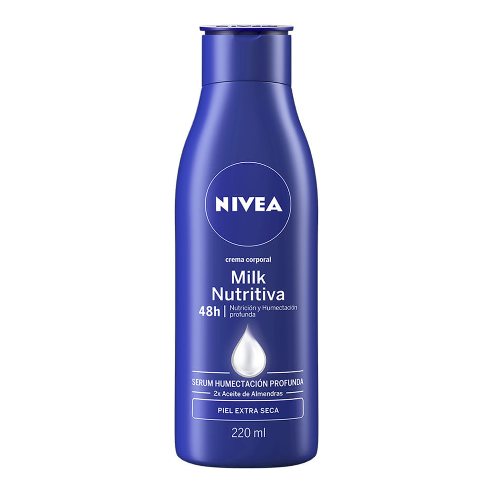 Nivea Crema Body Milk Nutritiva 220Ml | CCK
