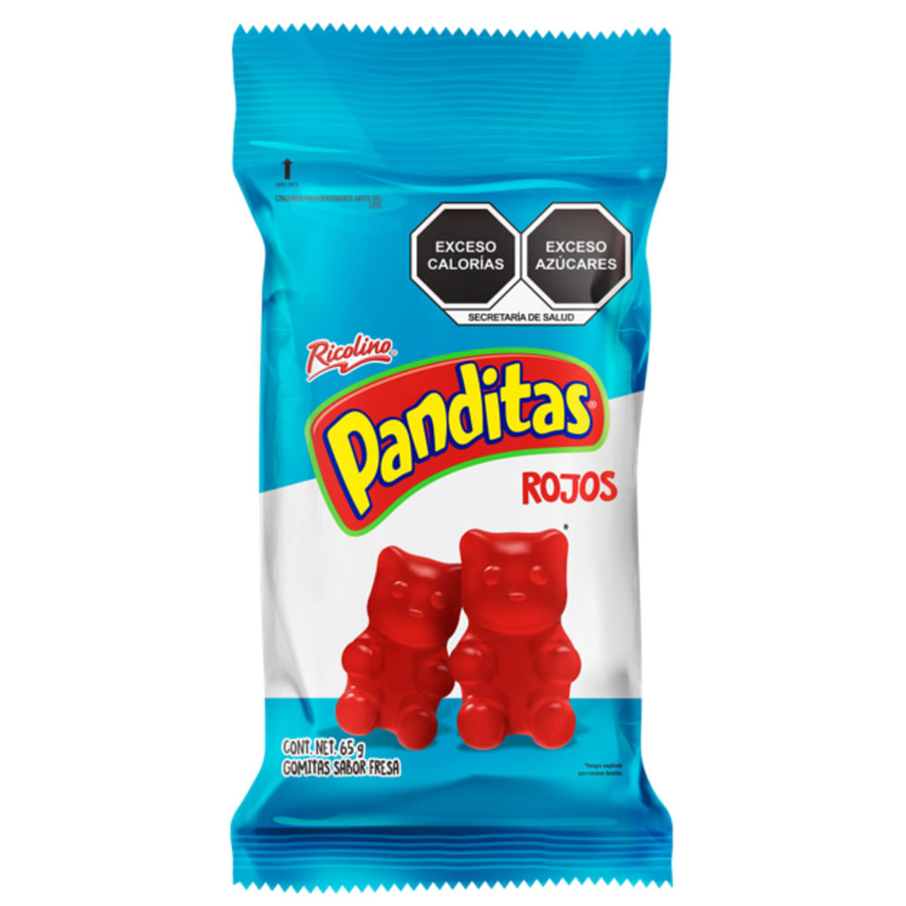 Panditas Rojos 65G | CCK