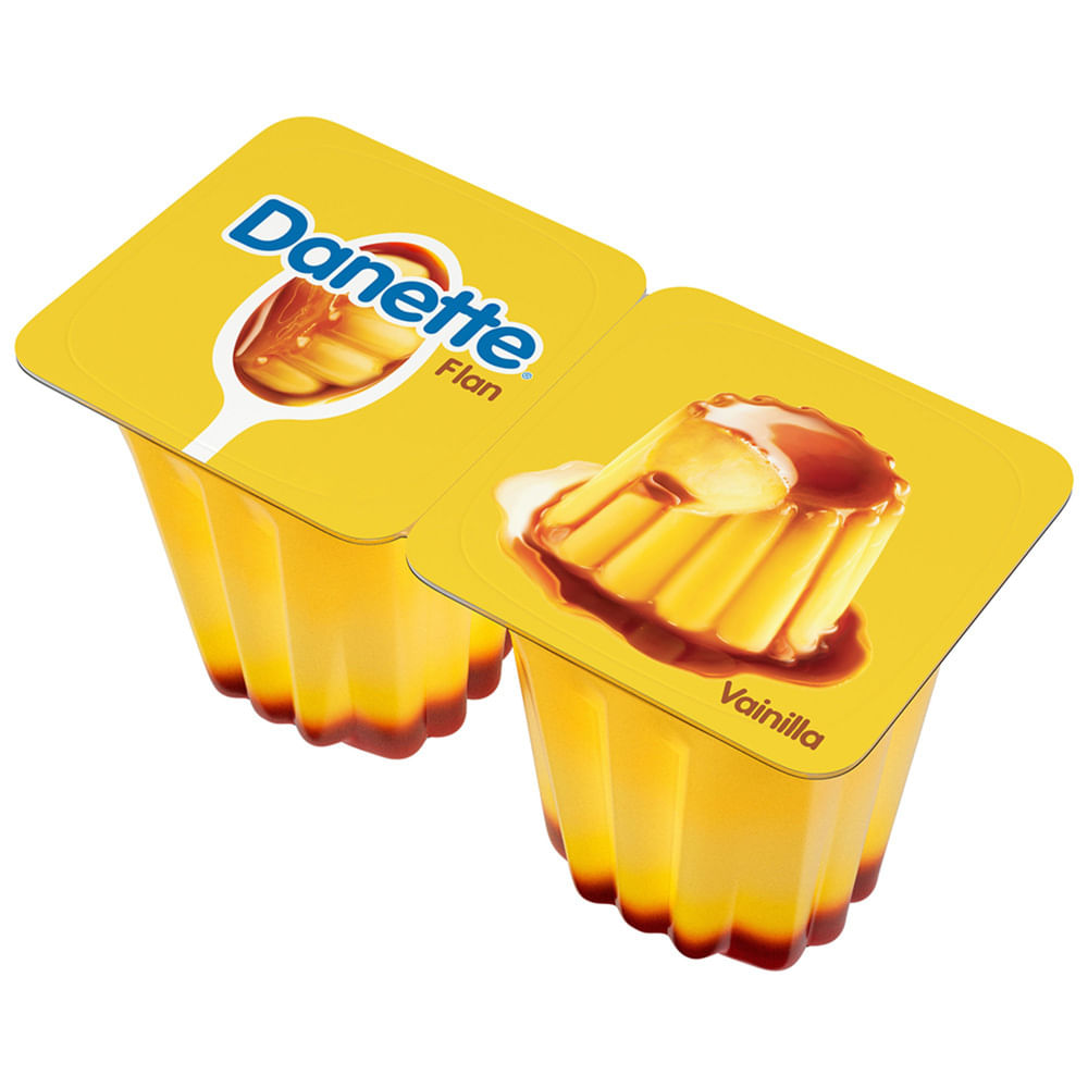Danette Flan Vainilla 200G (2X100G) | CCK