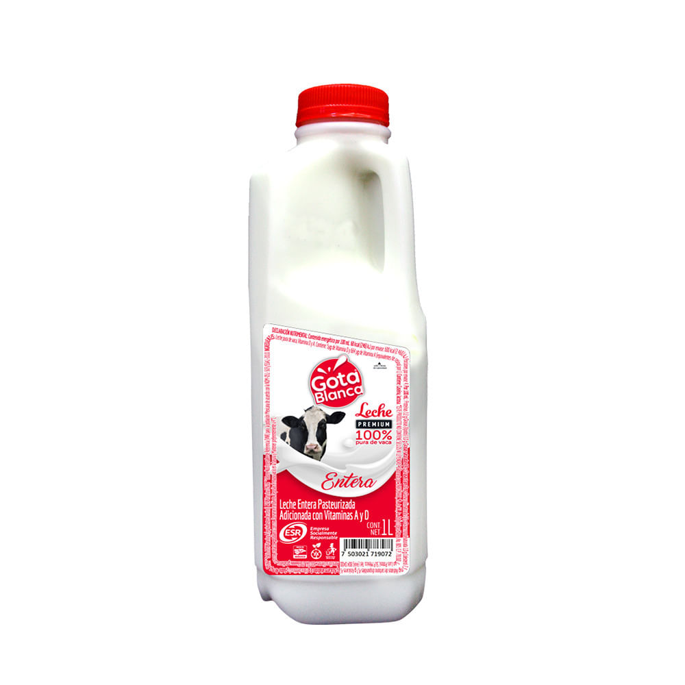 Leche Fresca Entera Premium 1lt | CCK