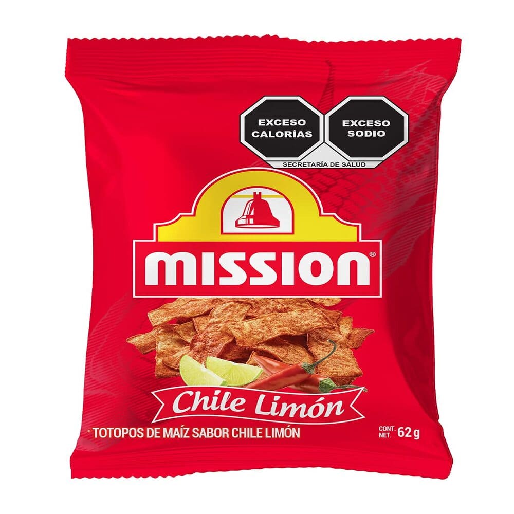 Chips Mission Chile Limón 62gr | CCK