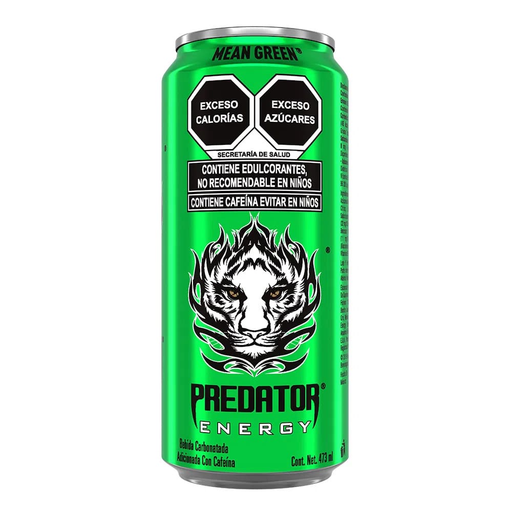 Predator Mean Green 473ml Lata | CCK