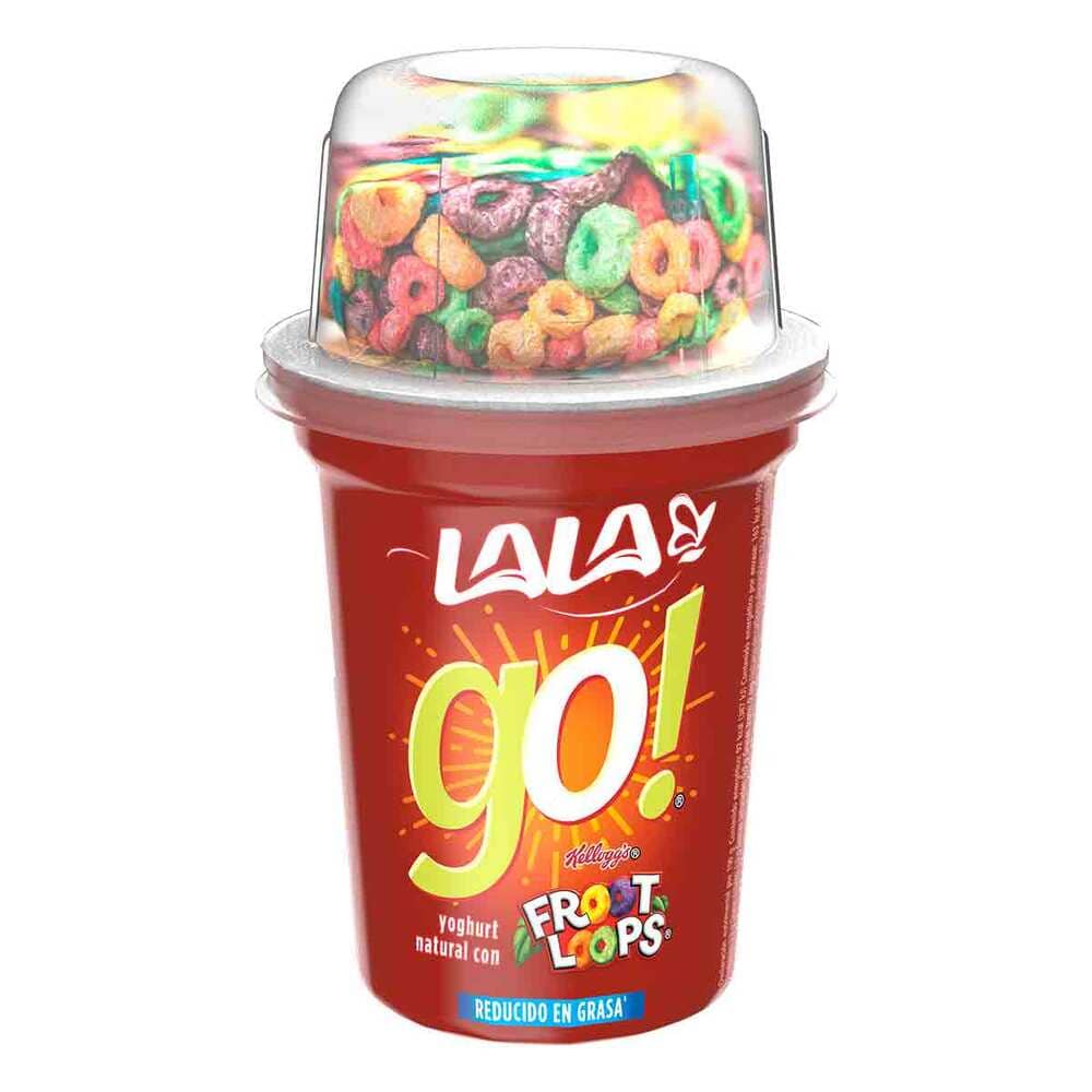 Yoghurt Lala Go! Natural Froot Loops 170gr | CCK