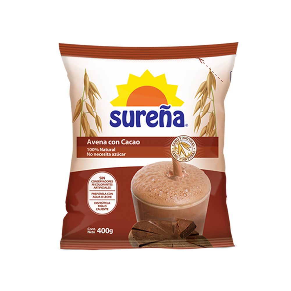 Avena Con Cacao La Surena 400gr | CCK