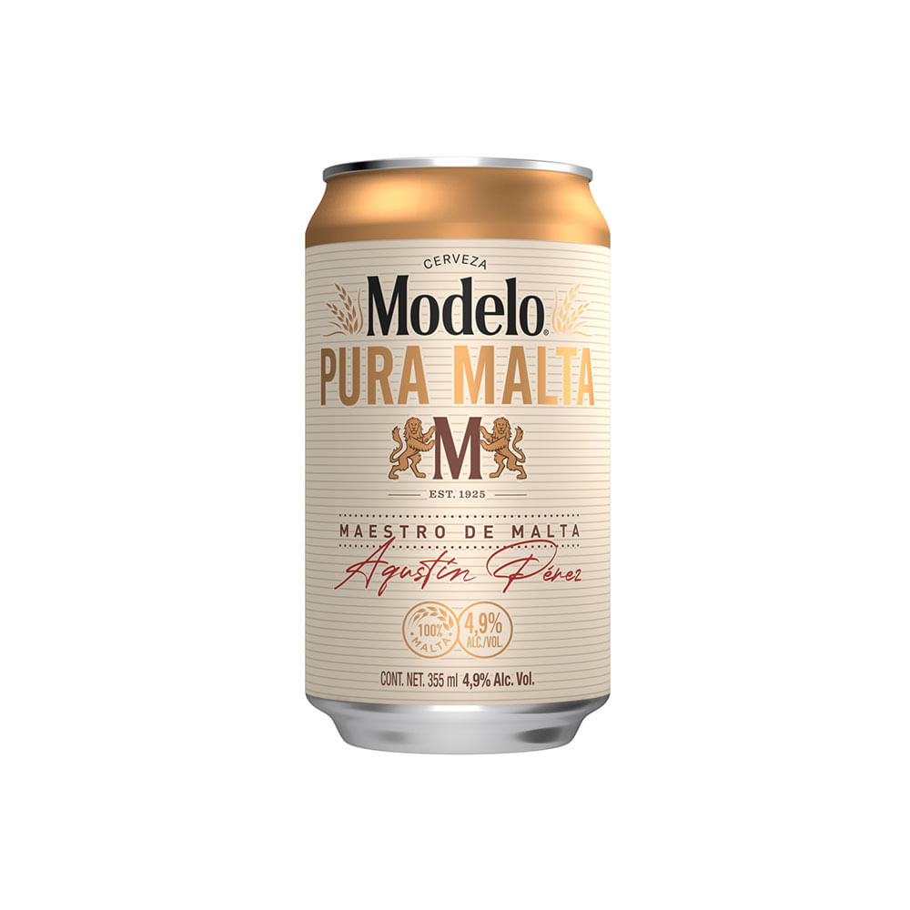 Modelo Pura Malta Lata 355 ml| CCK