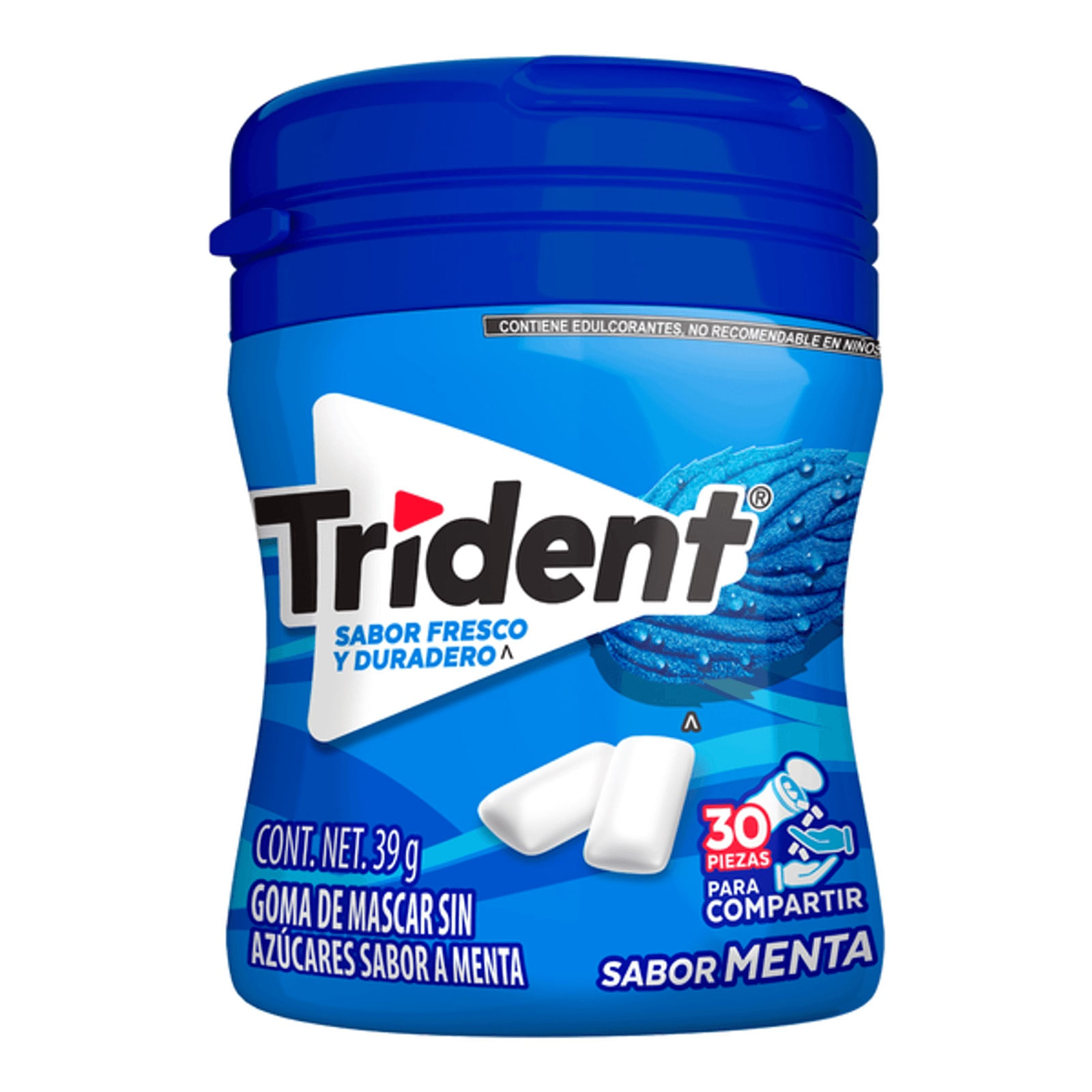 Trident 30S Menta Botella 39gr | CCK