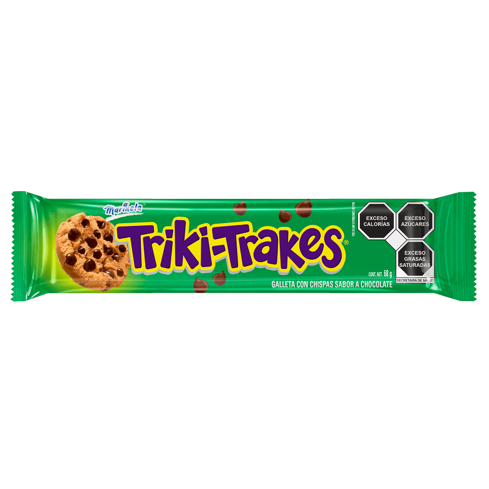 Galletas Triki-Trakes Marinela con Chispas Sabor Chocolate de 85gr | CCK