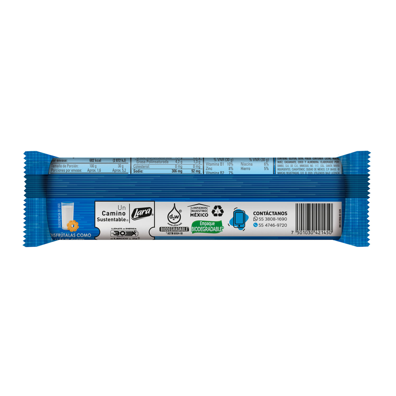 Galletas Lara Favoritas Vainilla 155gr | CCK