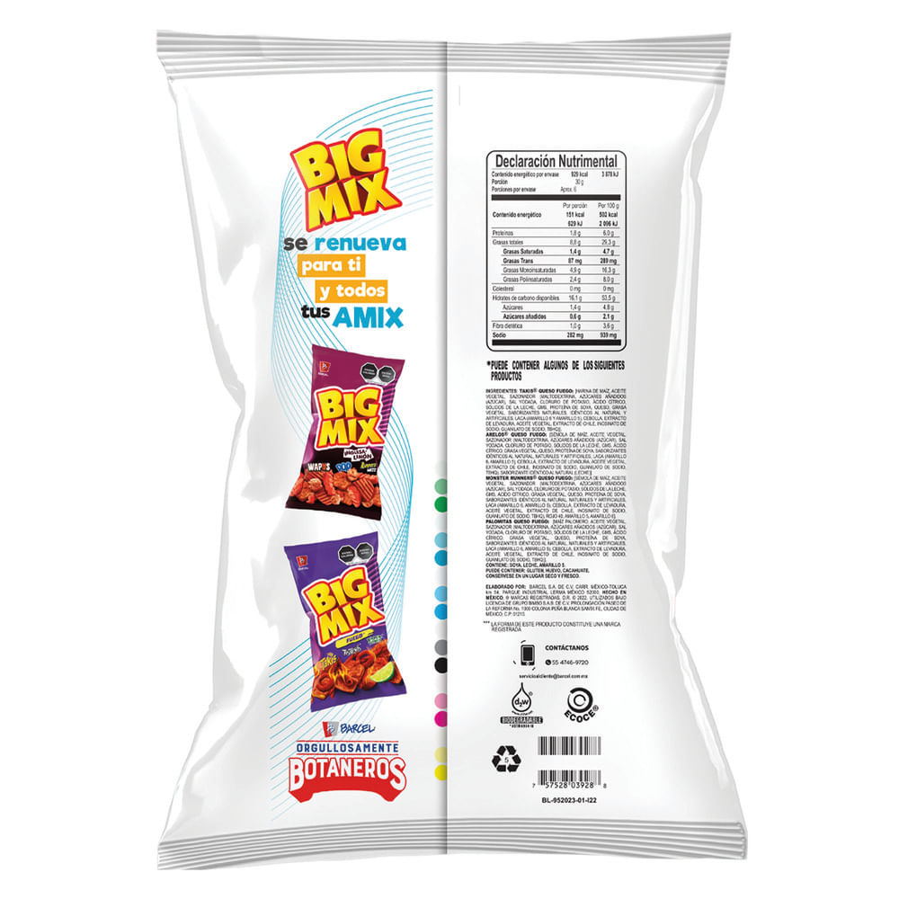 Big Mix Queso 185G | CCK