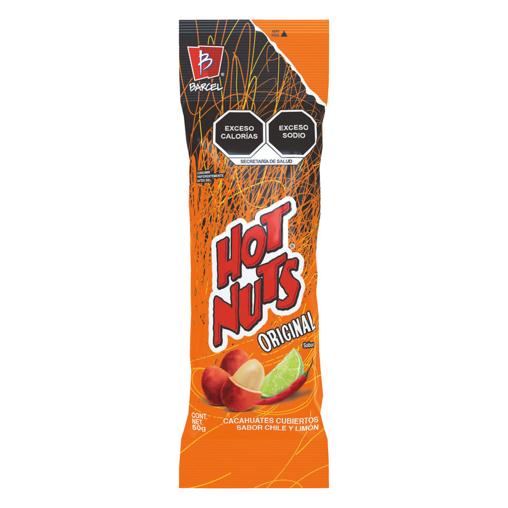 Hot Nuts Multintenso Barcel 50 Gr. | CCK